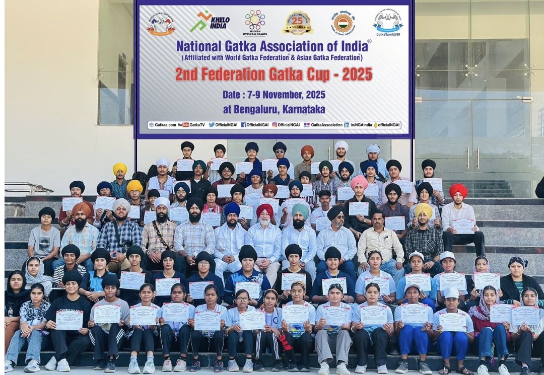 Punjab Gatkabaz reigns supreme at 2nd Federation Gatka Cup, Haryana ...